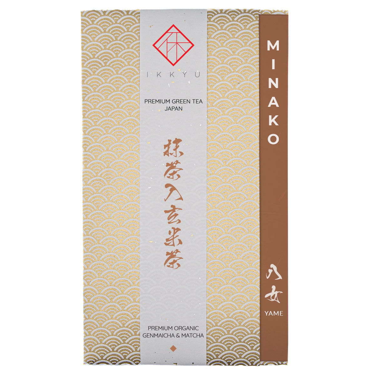 MINAKO - Premium Organic Genmaicha and Matcha Blend – Ikkyu Tea